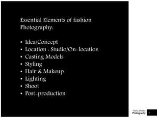 Fashion photography in advertising | PPTX