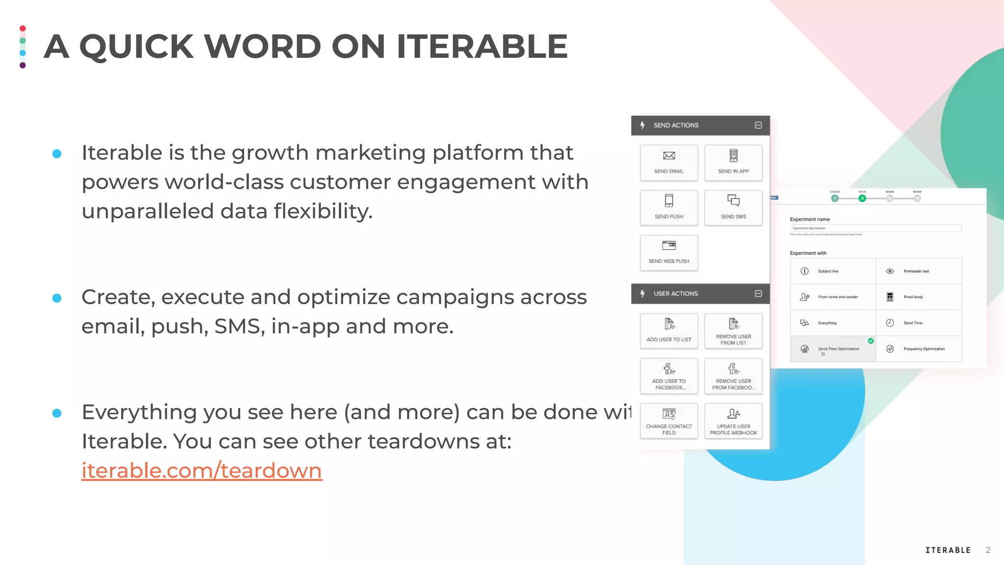 Fashion Retailers — Iterable User Engagement Teardown | PDF