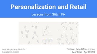 Personalization and retail: lessons from Stitch Fix | PDF