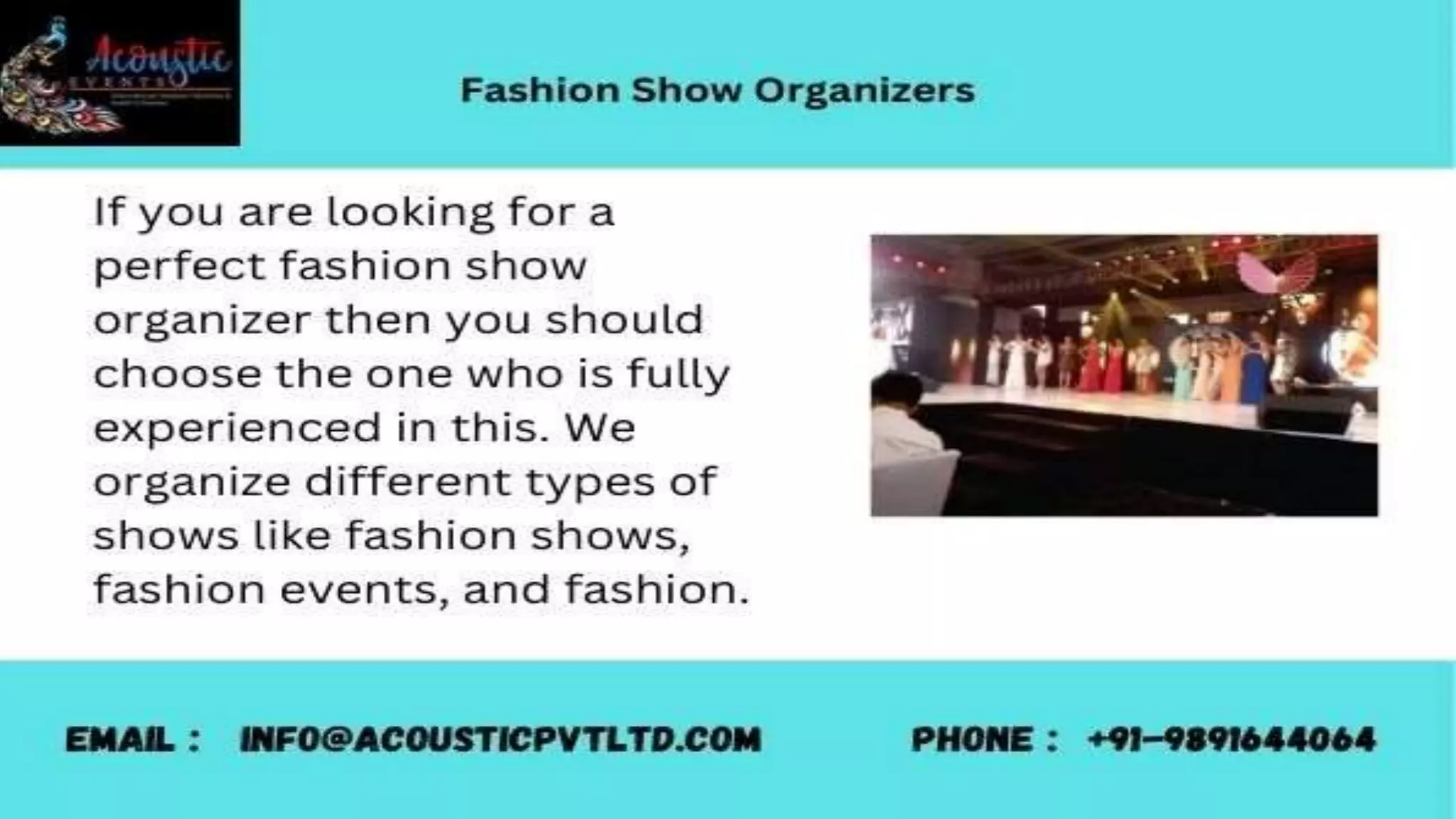 Fashion Show Organizers In Delhi.pptx