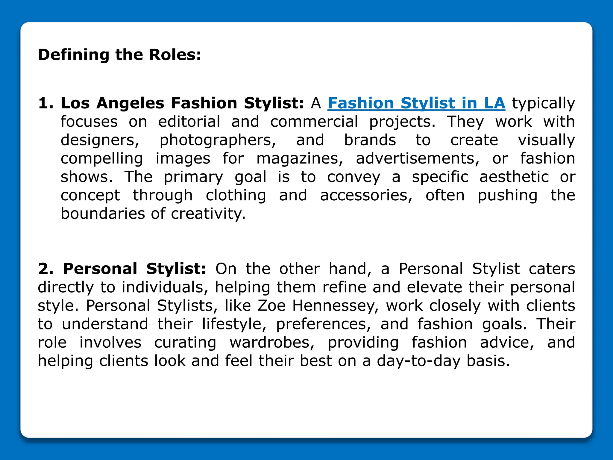 Fashion Stylist vs. Personal Stylist - Understanding the Differences.pptx