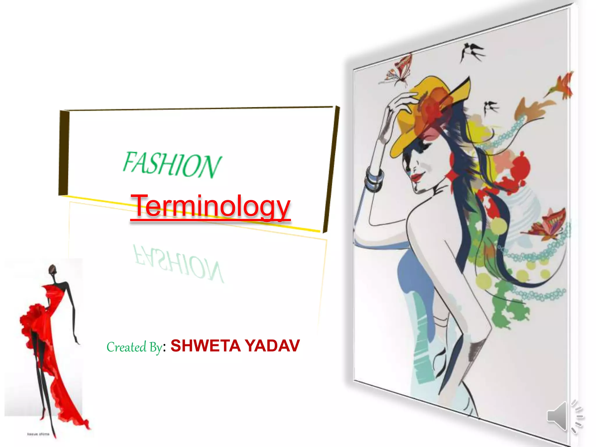 Fashion terminology | PPTX