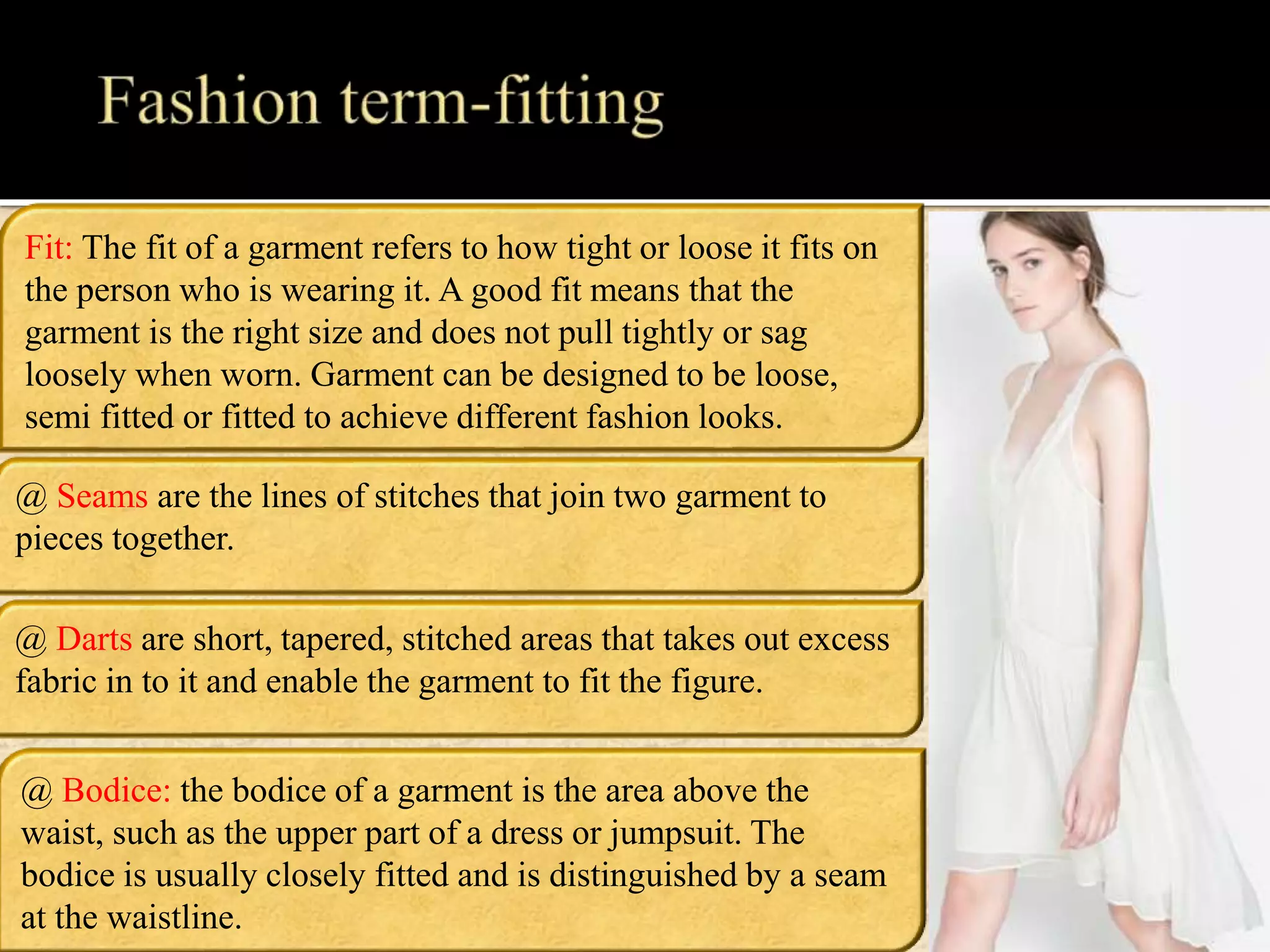 Fashion terminology | PPTX