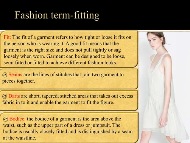 Fashion terminology | PPTX