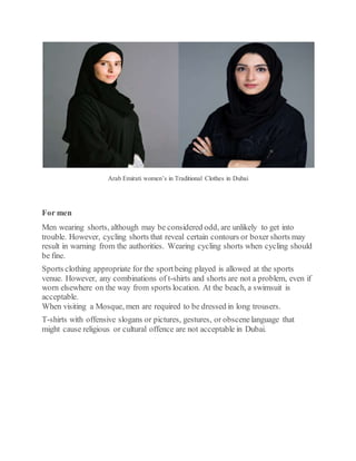 Fashion trends of dubai | DOCX