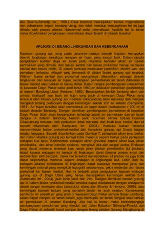 Fasies gunung api dan aplikasinya | DOCX