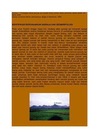 Fasies gunung api dan aplikasinya | DOCX