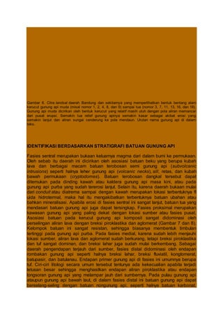 Fasies gunung api dan aplikasinya | DOCX