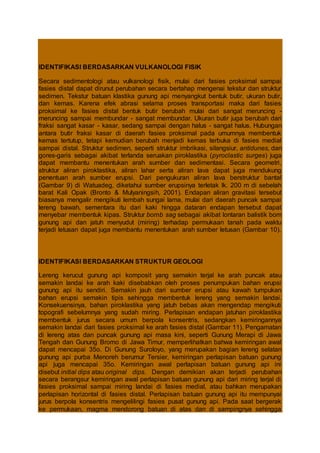 Fasies gunung api dan aplikasinya | DOCX