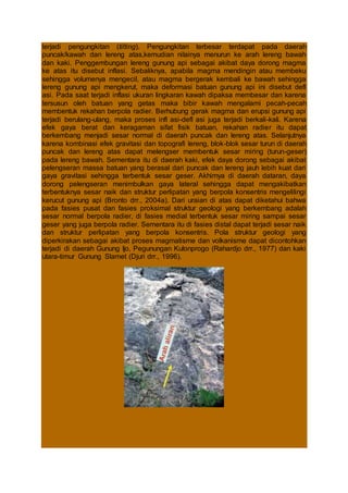 Fasies gunung api dan aplikasinya | DOCX