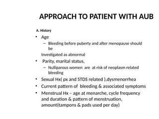 Approach to patients with Abnormal Uterine bleeding.pptx