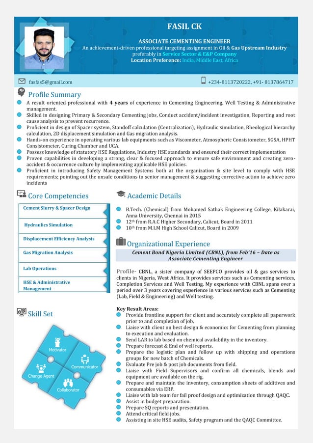 Fasil ck resume | PDF
