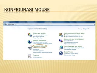 Fasilitas control panel | PPT