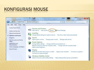Fasilitas control panel | PPT