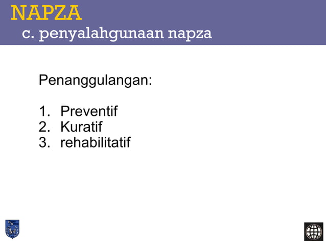 Fasilitasi napza | PPT
