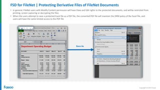 Fasoo Secure Document for IBM FileNet | PPTX