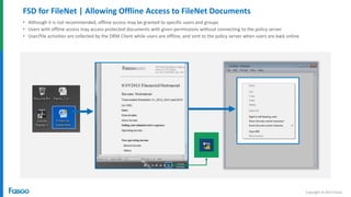 Fasoo Secure Document for IBM FileNet | PPTX