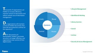 Fasoo Secure Document for IBM FileNet | PPTX