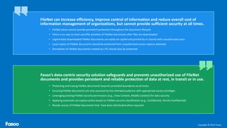 Fasoo Secure Document for IBM FileNet | PPTX