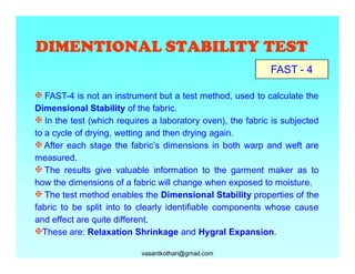 Fabric Assurance by Simple Testing (FAST) | PDF