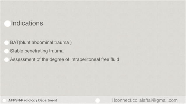 focused assessment with sonography for trauma | PDF
