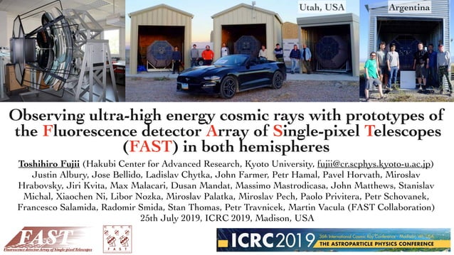 Observing ultra-high energy cosmic rays with prototypes of the ...