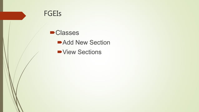 FGEI Automation System Tool | PPT