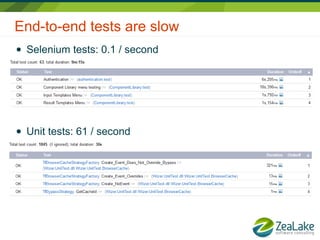 Fast end-to-end-tests | PPT