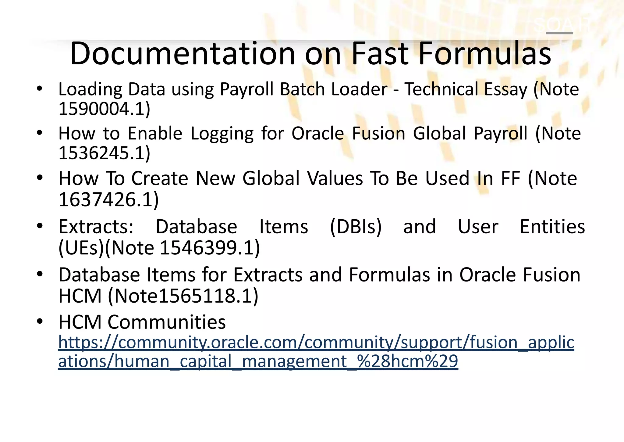 Fast-Formula-in-Oracle-Cloud-HCM.pptx | Databases | Computer Software and Applications