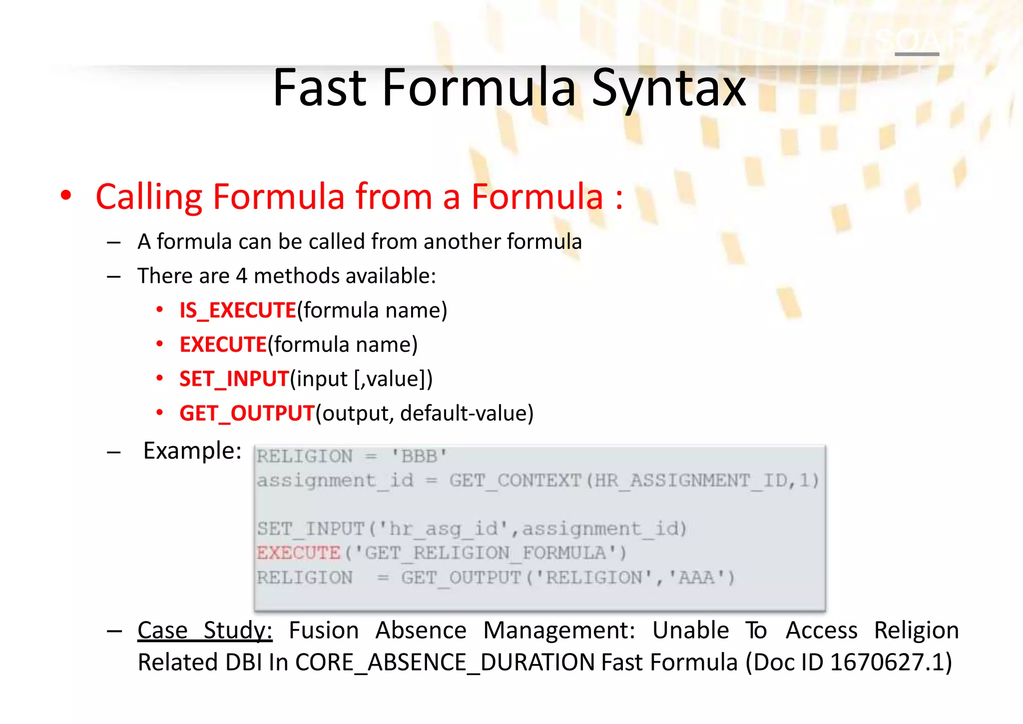 Fast Formula In Oracle Cloud Hcm Pptx