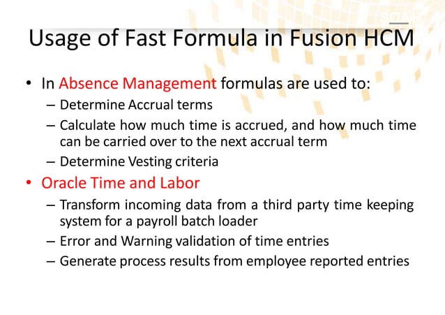 Fast-Formula-in-Oracle-Cloud-HCM.pptx | Databases | Computer Software and Applications