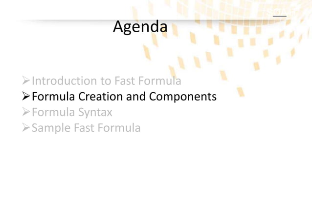 Fast-Formula-in-Oracle-Cloud-HCM.pptx | Databases | Computer Software ...