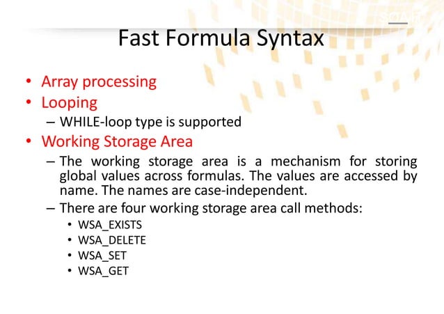 Fast-Formula-in-Oracle-Cloud-HCM.pptx | Databases | Computer Software and Applications