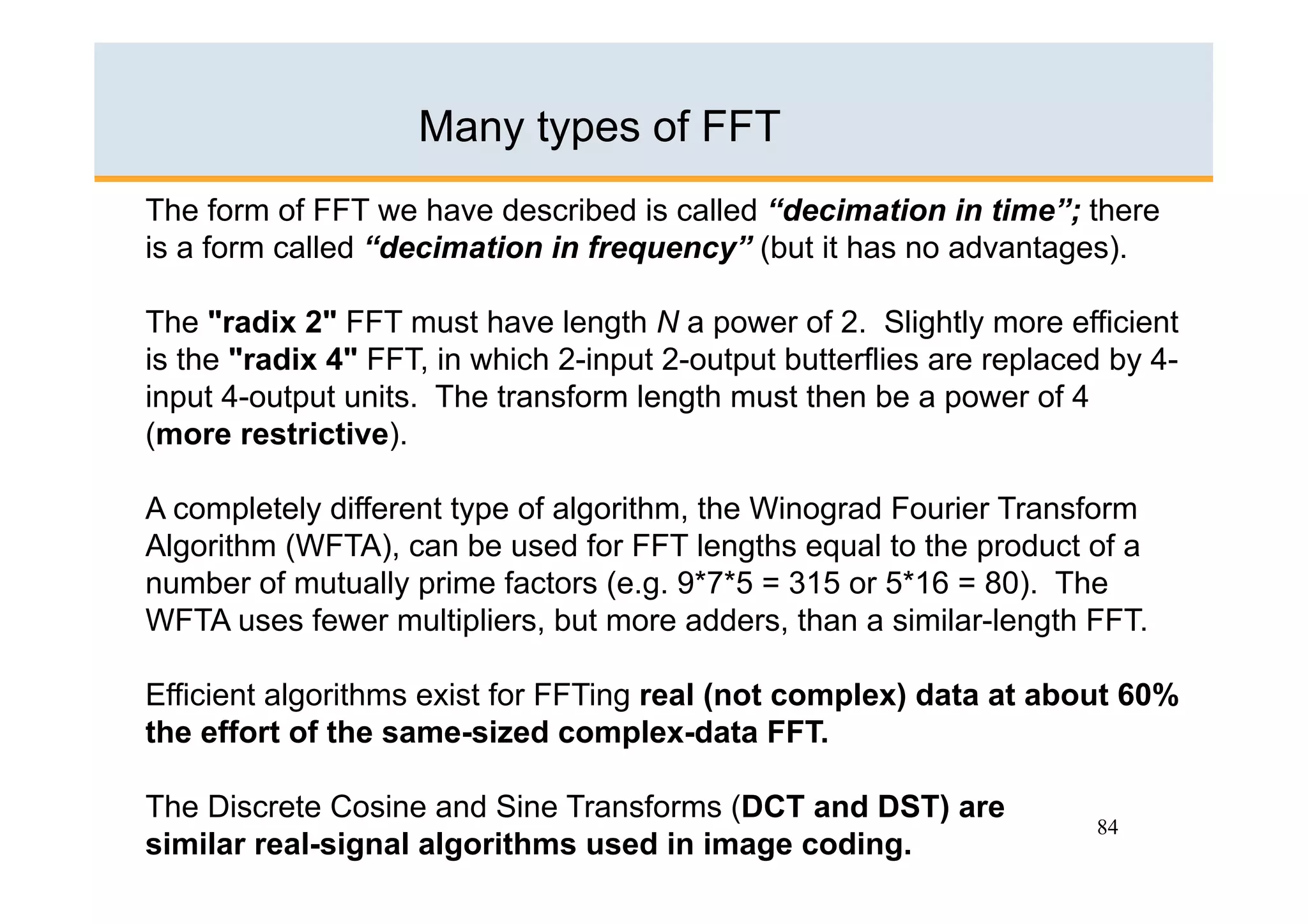Fast Fourier Transform | PDF