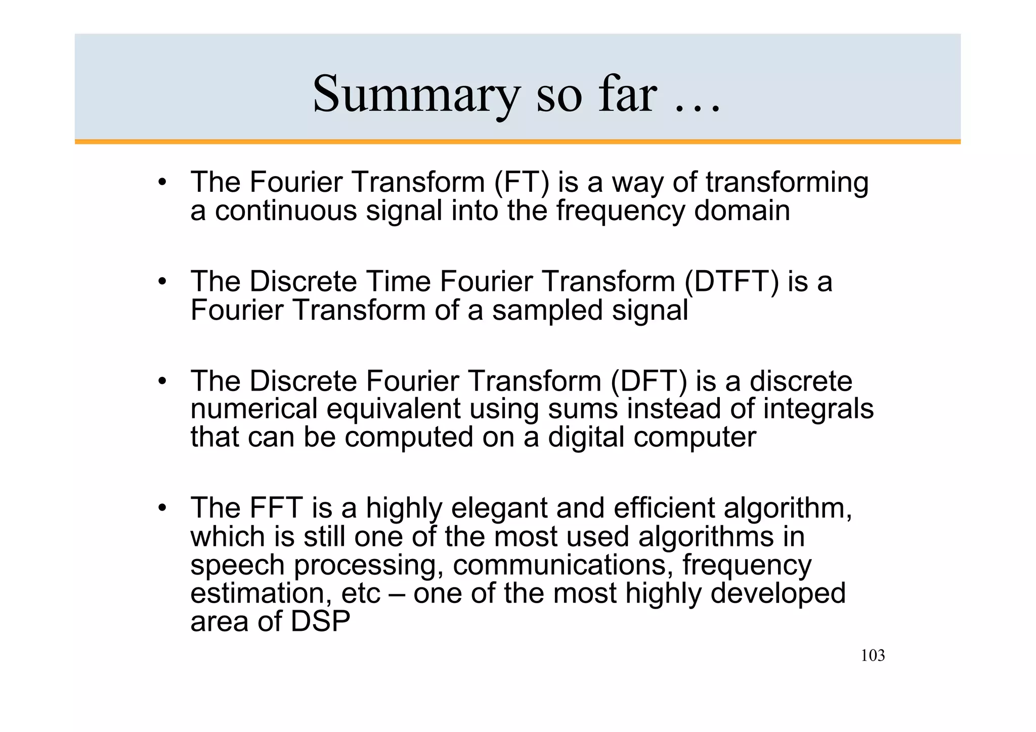 Fast Fourier Transform | PDF