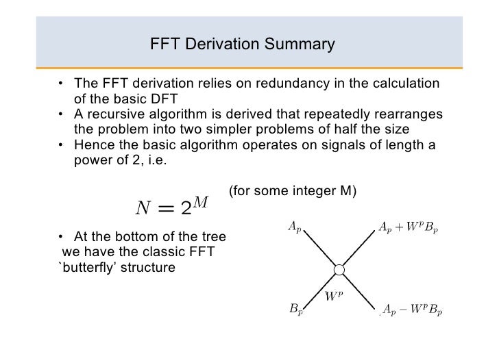 Fast Fourier Transform