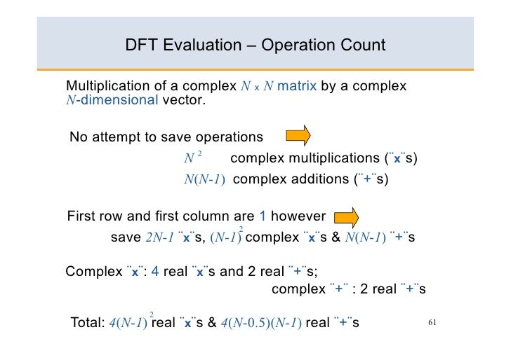 Fast Fourier Transform