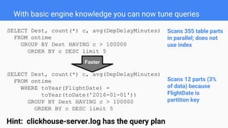 A Fast Intro to Fast Query with ClickHouse, by Robert Hodges | PPT