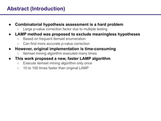 Introduction to FAST-LAMP | PPT