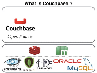 Big Data - Fast Machine Learning at Scale + Couchbase | PPT