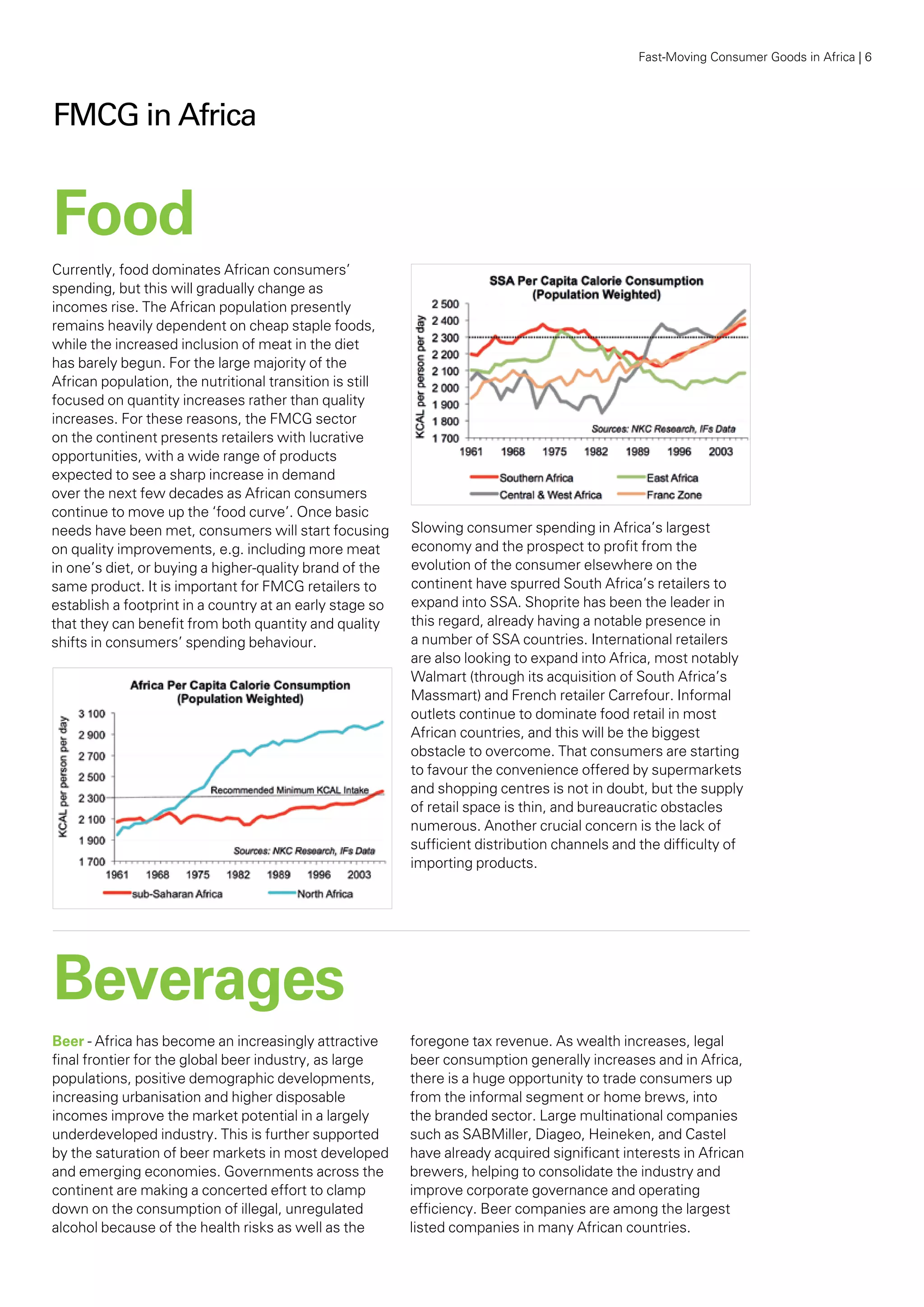 FMCG in Africa | PDF
