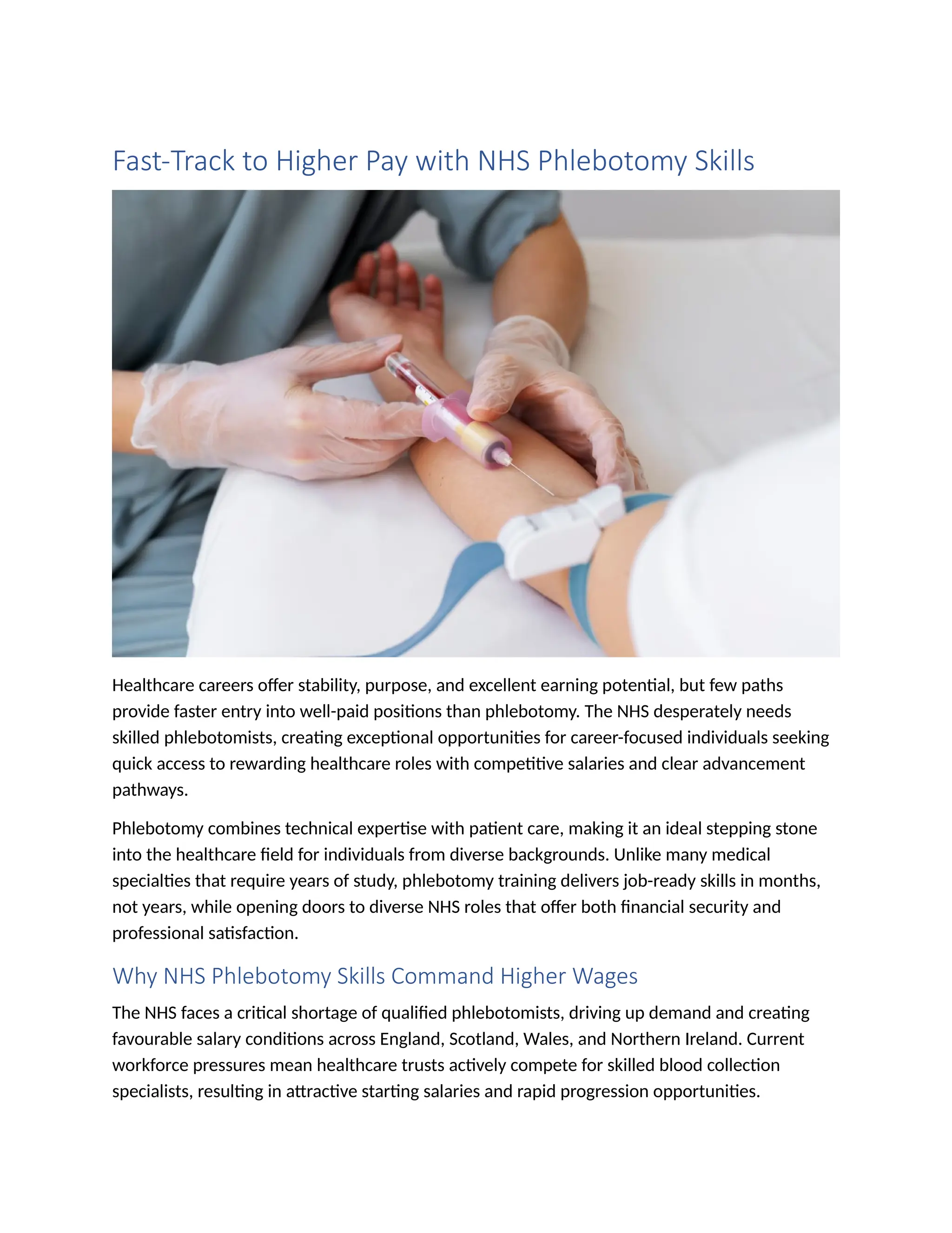 Fast-Track to Higher Pay with NHS Phlebotomy Skills.docx