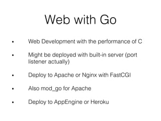 Fast Web Applications with Go | PDF