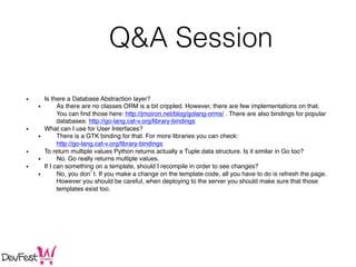 Fast Web Applications with Go | PDF