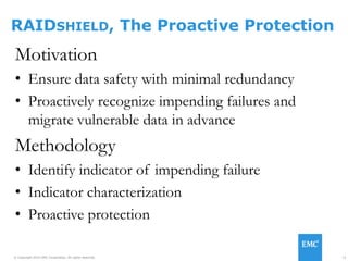 RAIDShield of Fast15 slides | PPT
