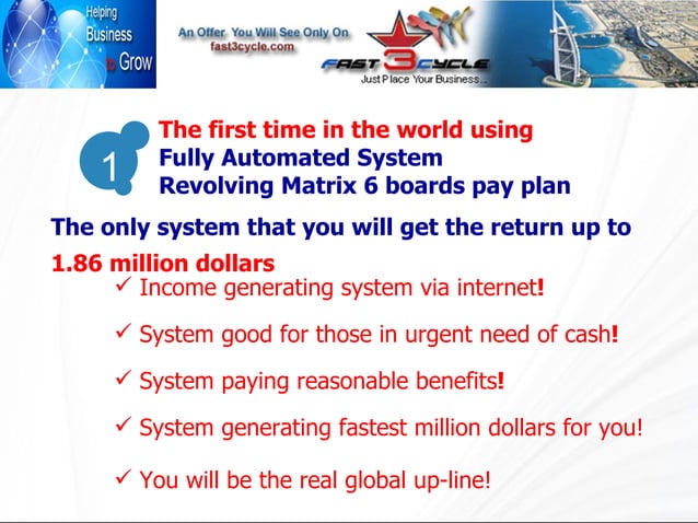 Fast3cycle powerpoint presentation | PPT