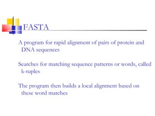 Fasta | PPT
