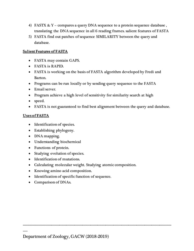 Fasta | DOCX
