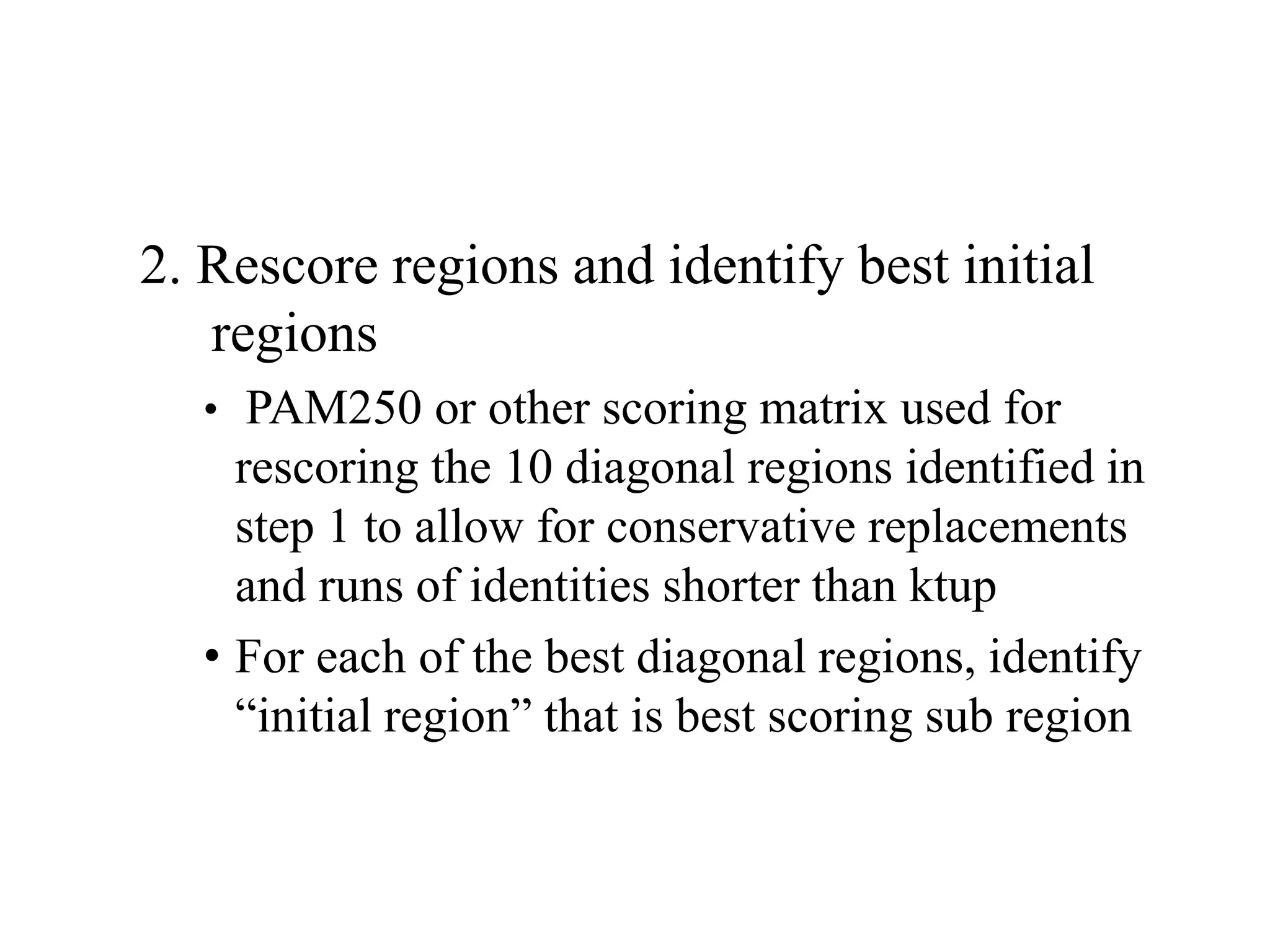 Fasta : steps, features, algorithm, result etc. | PPTX