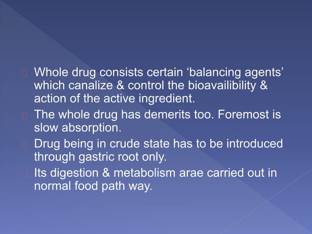 Fast acting drugs in ayurveda | PPT